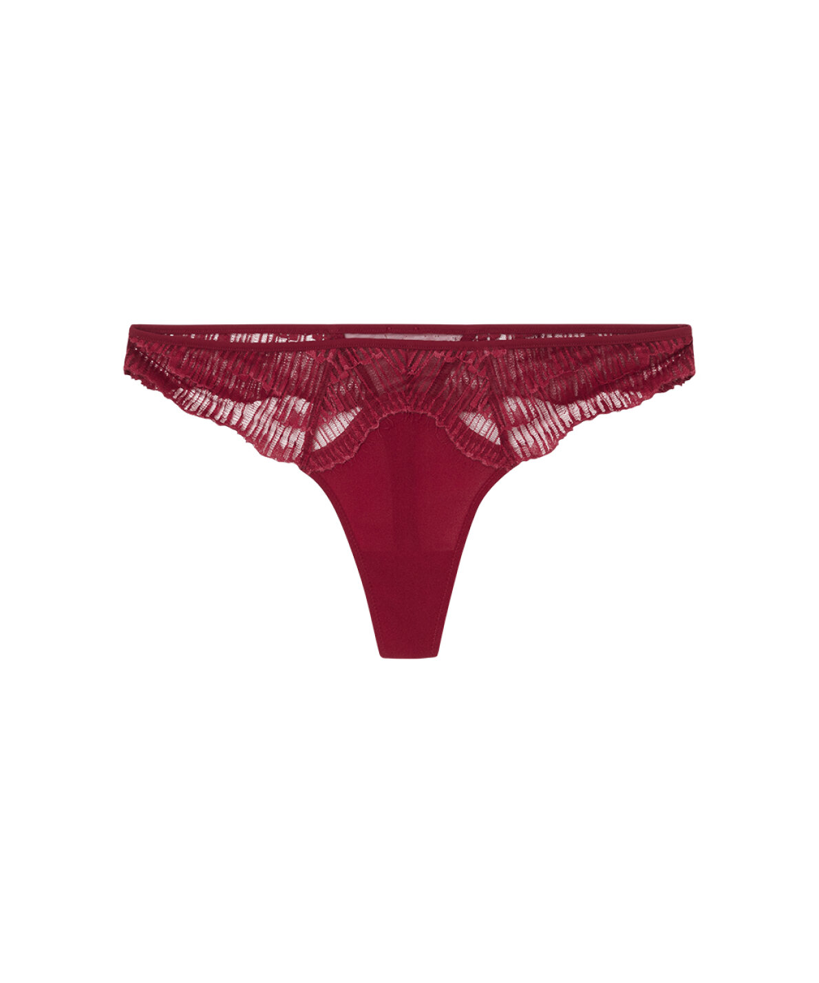 Wunderwear Ck Black Linear Lace Thongs Stringtrusse Fra Calvin Klein 